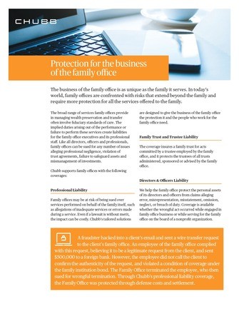 Family Office Insurance | Chubb
