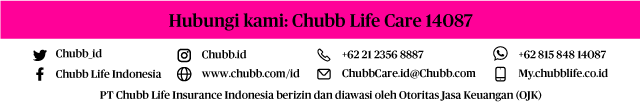 welcoming email chubb life indonesia setuju