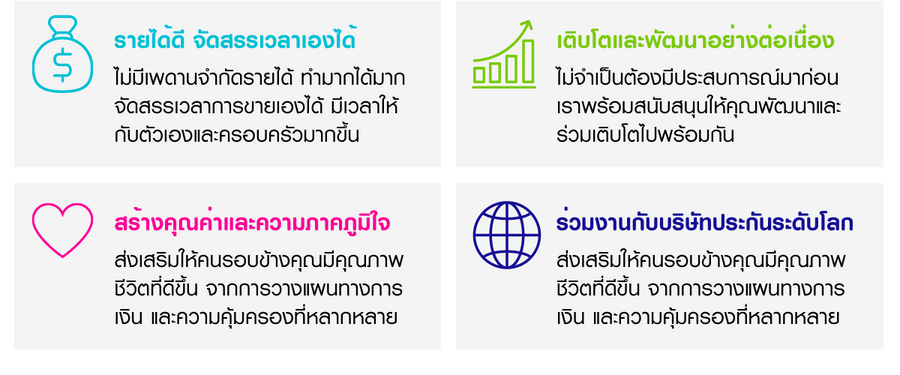 To join Chubb Life as a life insurance agent