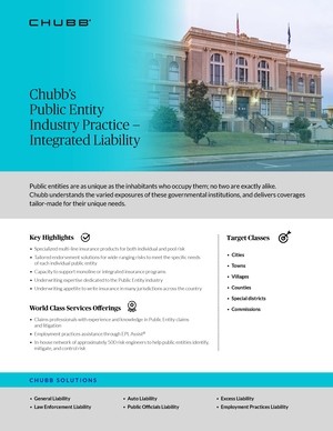 Public Entity Insurance | Chubb