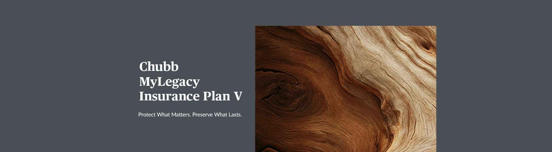 Chubb MyLegacy Insurance Plan V