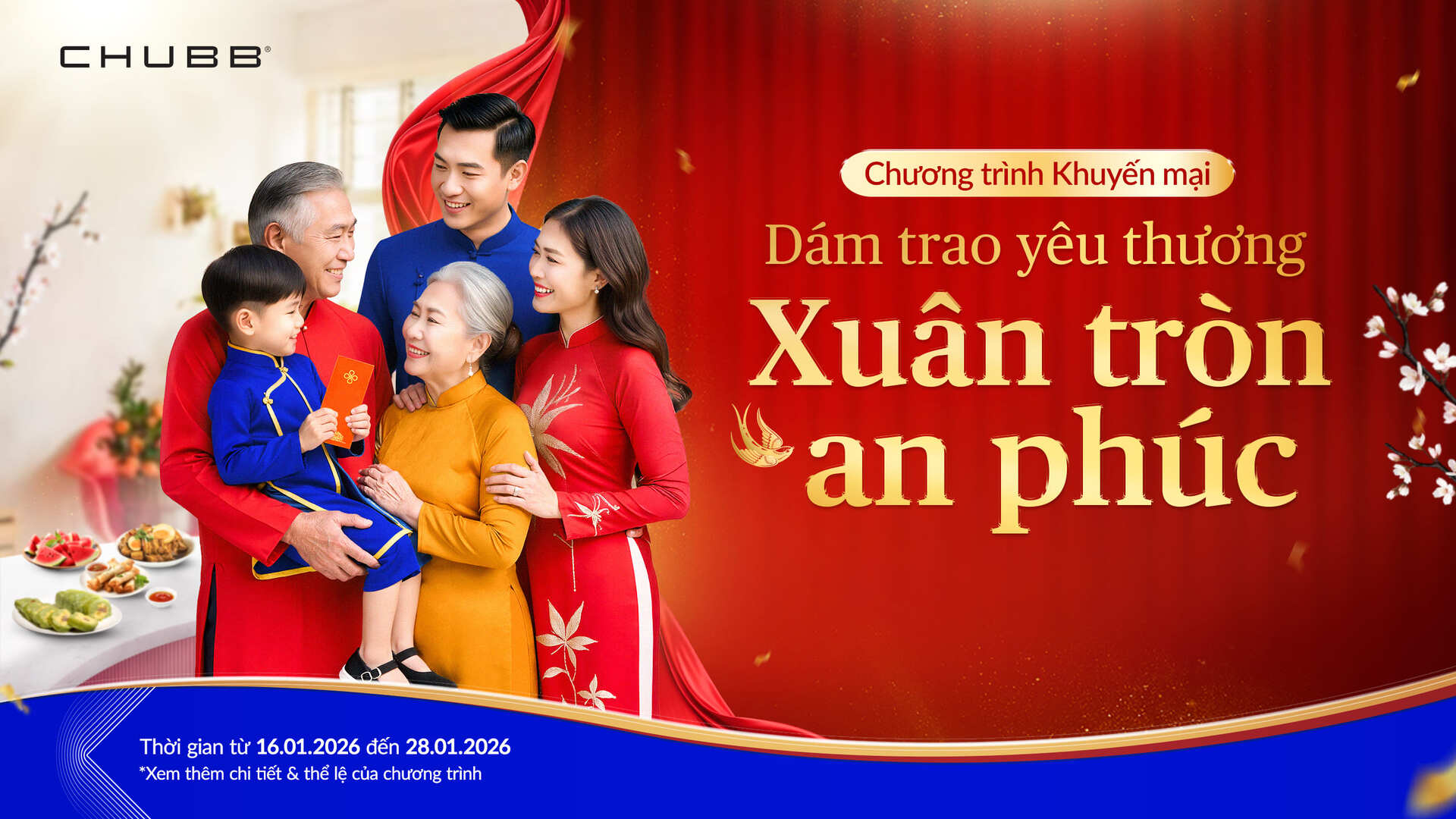 CTKM DÁM TRAO YÊU THƯƠNG, XUÂN TRÒN AN PHÚC